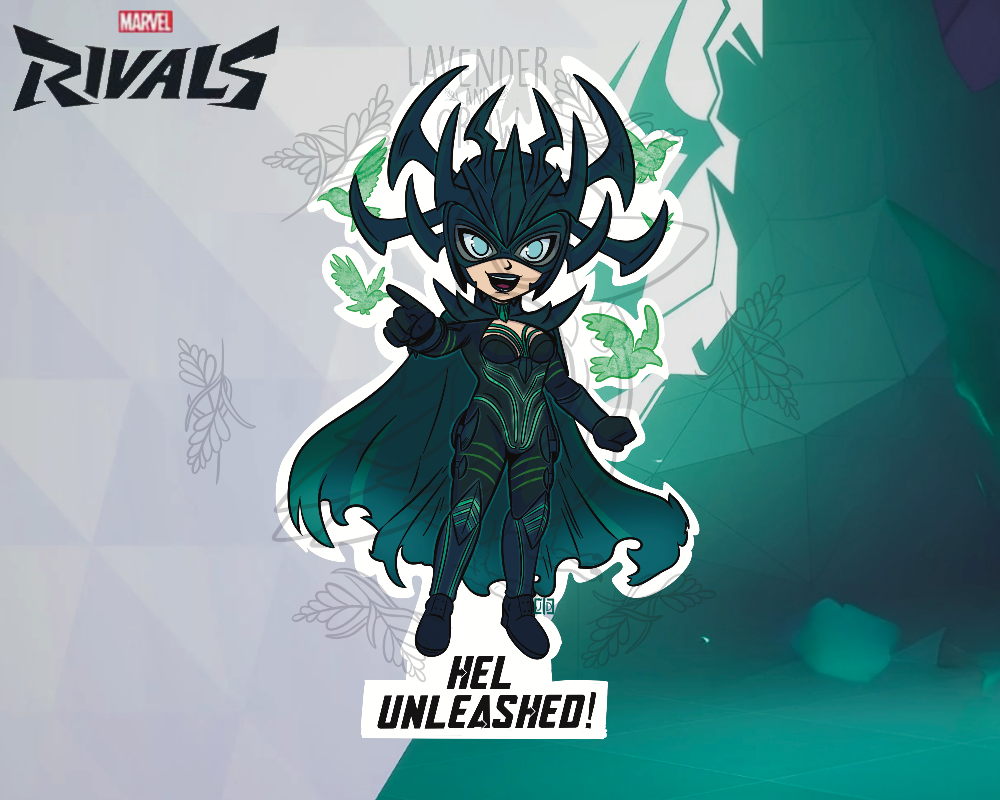 Hel Unleashed! – Lavender and Crow